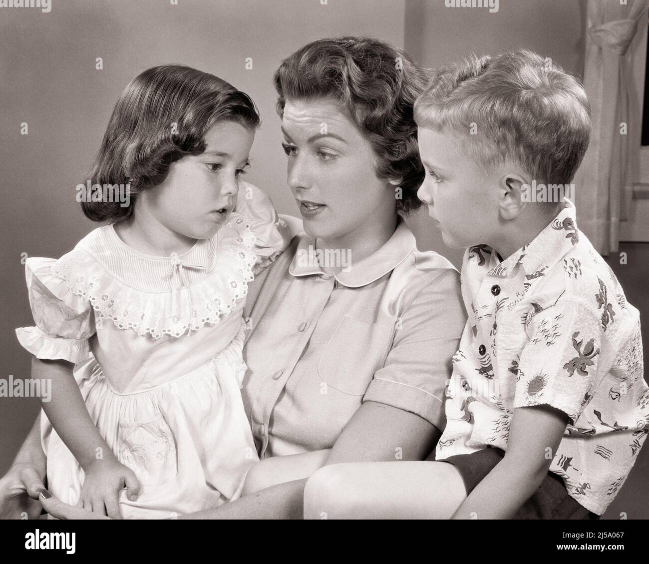 Old fashioned girl boy unhappy hi-res stock photography and images - Alamy