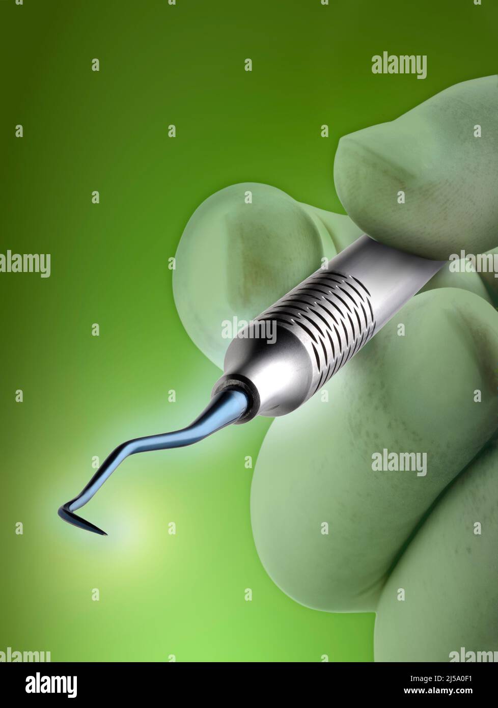Dental inspection using a dental instrument Stock Photo - Alamy