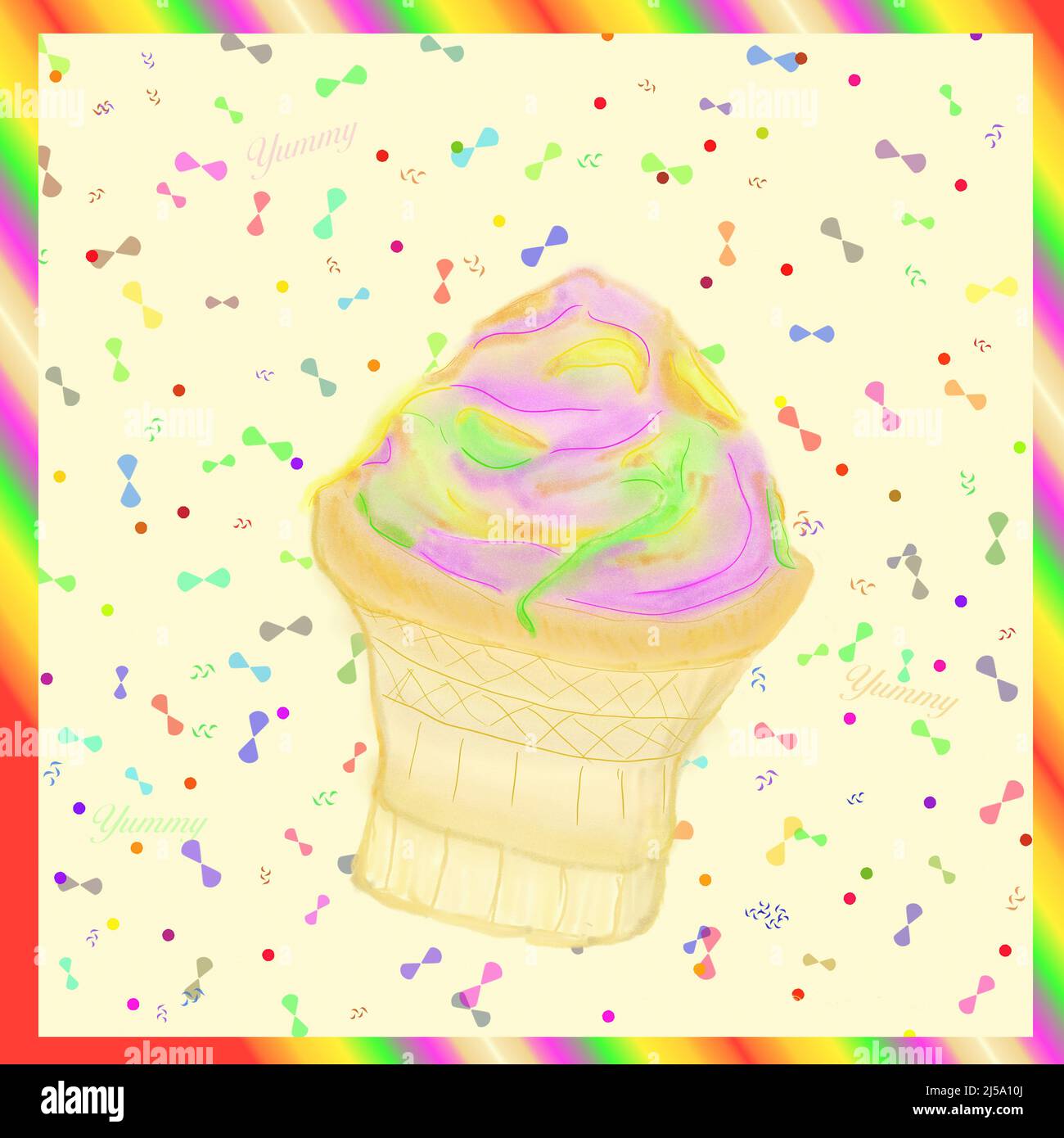 Yellow drawing in background hi-res stock photography and images - Alamy