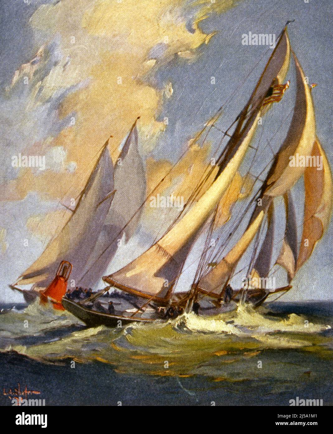 Bluenose schooner hi-res stock photography and images - Alamy