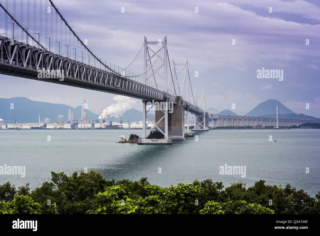Akashi bridge, Japan Stock Photo - Alamy