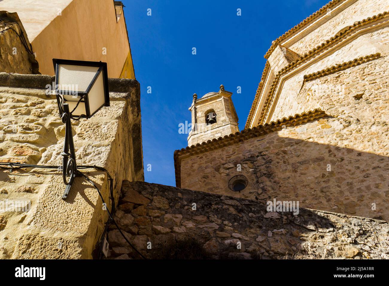 Cuenca church, Spain Stock Photo - Alamy