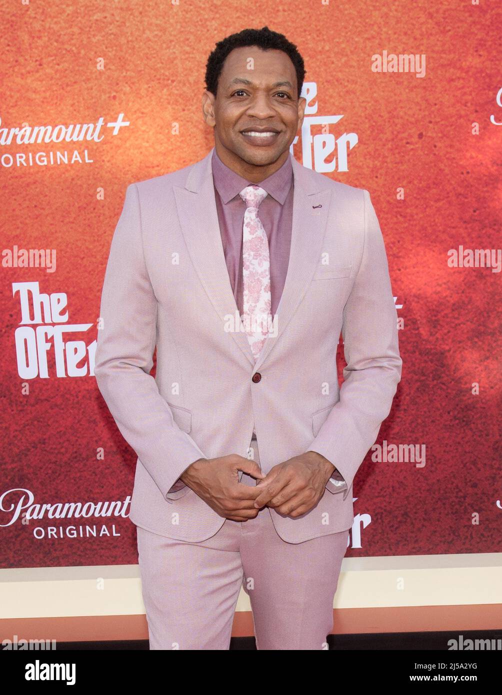 20 April 2022 - Los Angeles, California - Derrick Baskin. Los Angeles ...