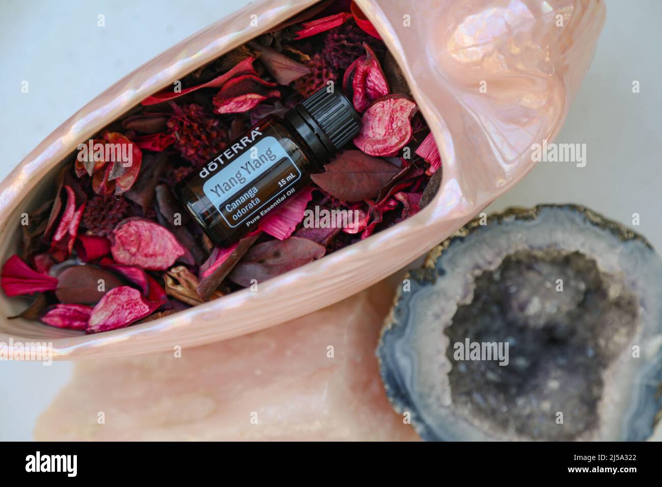 Illustrative editorial image of doterra essential oil Stock Photo - Alamy