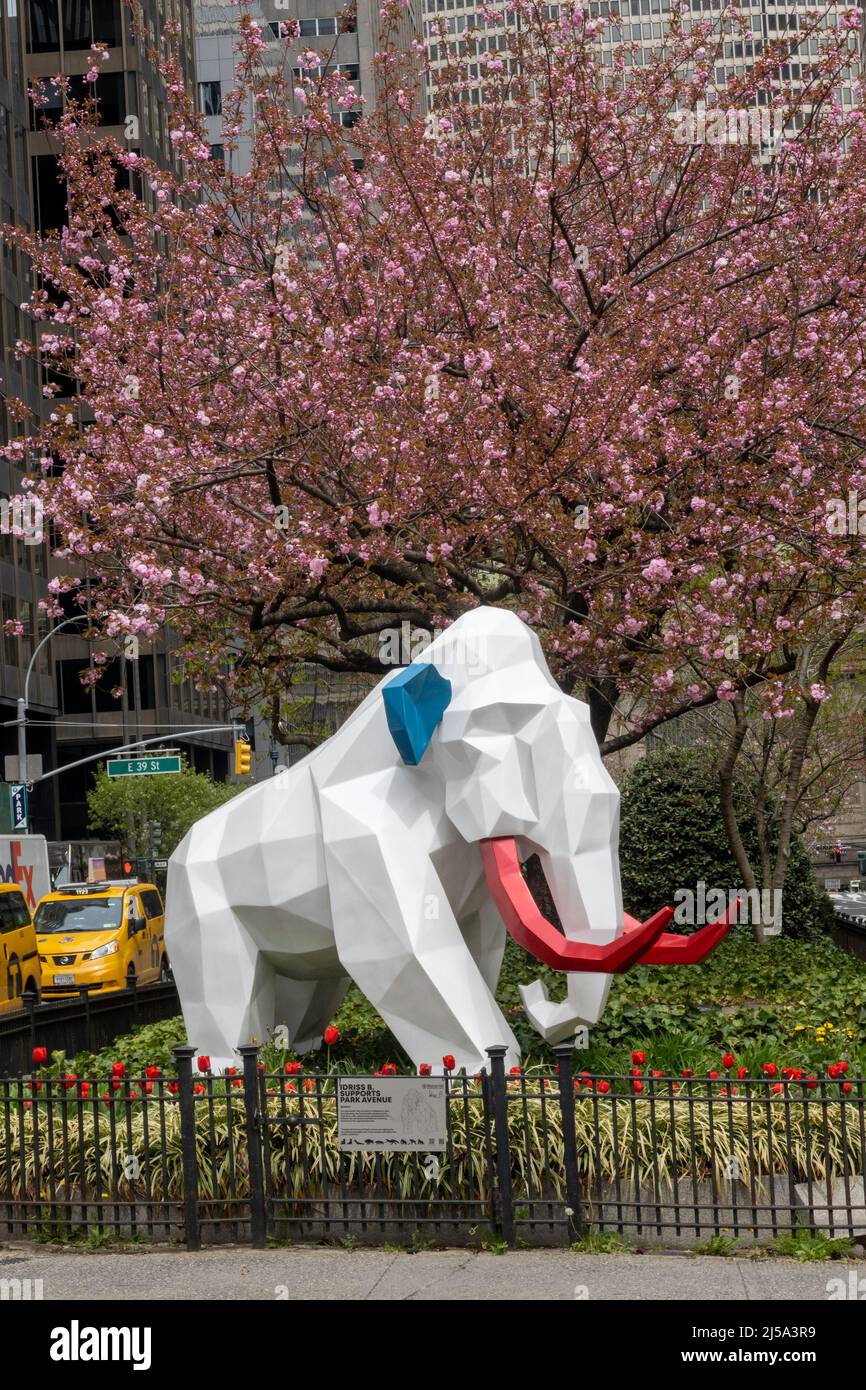 Idriss B installation of whimsical animal creatures are on display in ...
