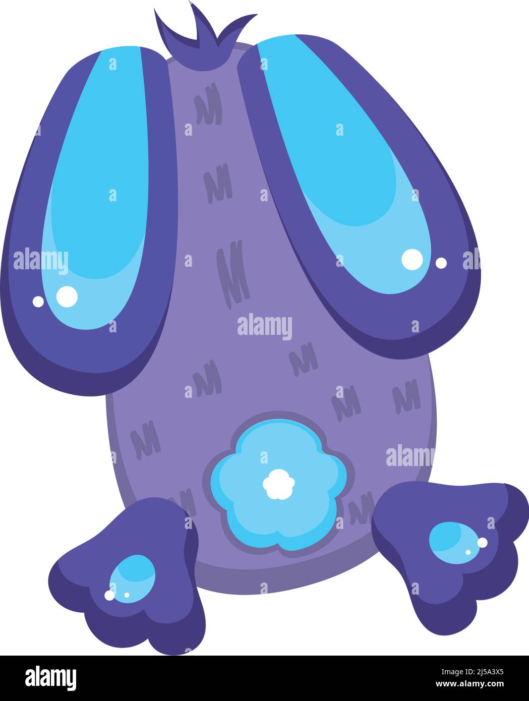 Isolated cute rabbit icon Cute design Vector Stock Vector Image & Art ...