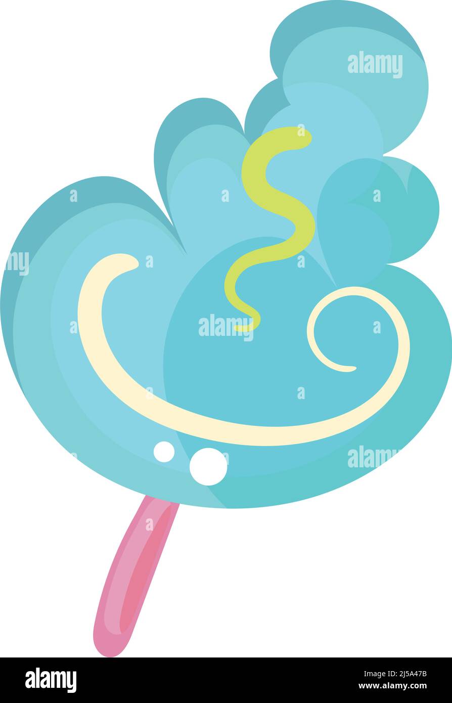 Isolated colored popsicle icon Cute design Vector Stock Vector Image ...