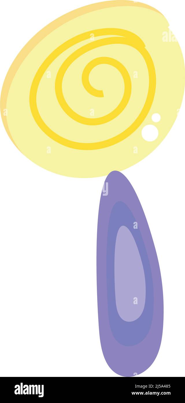 Isolated colored popsicle icon Cute design Vector Stock Vector Image ...