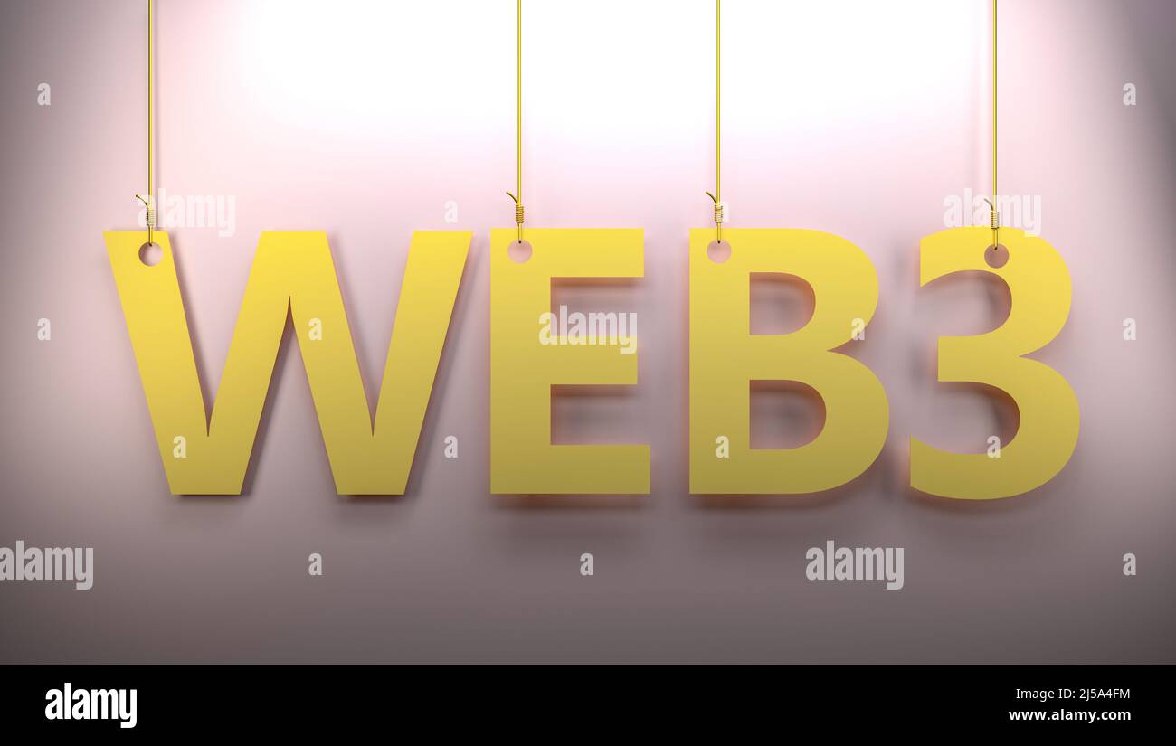 Web3 background hi-res stock photography and images - Alamy