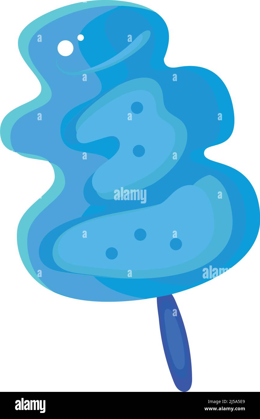 Isolated colored popsicle icon Cute design Vector Stock Vector Image ...