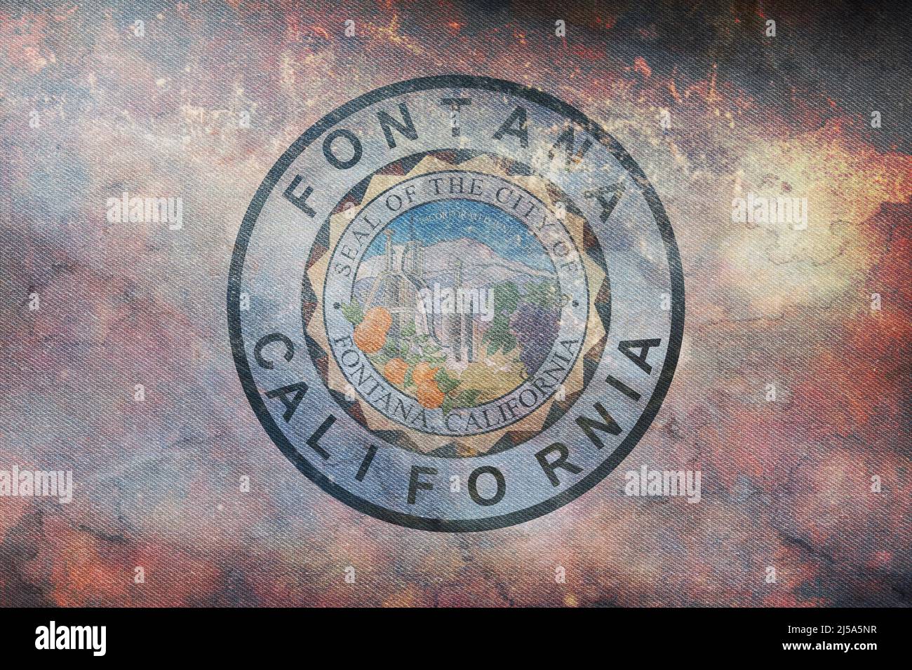 Fontana flag hi-res stock photography and images - Alamy