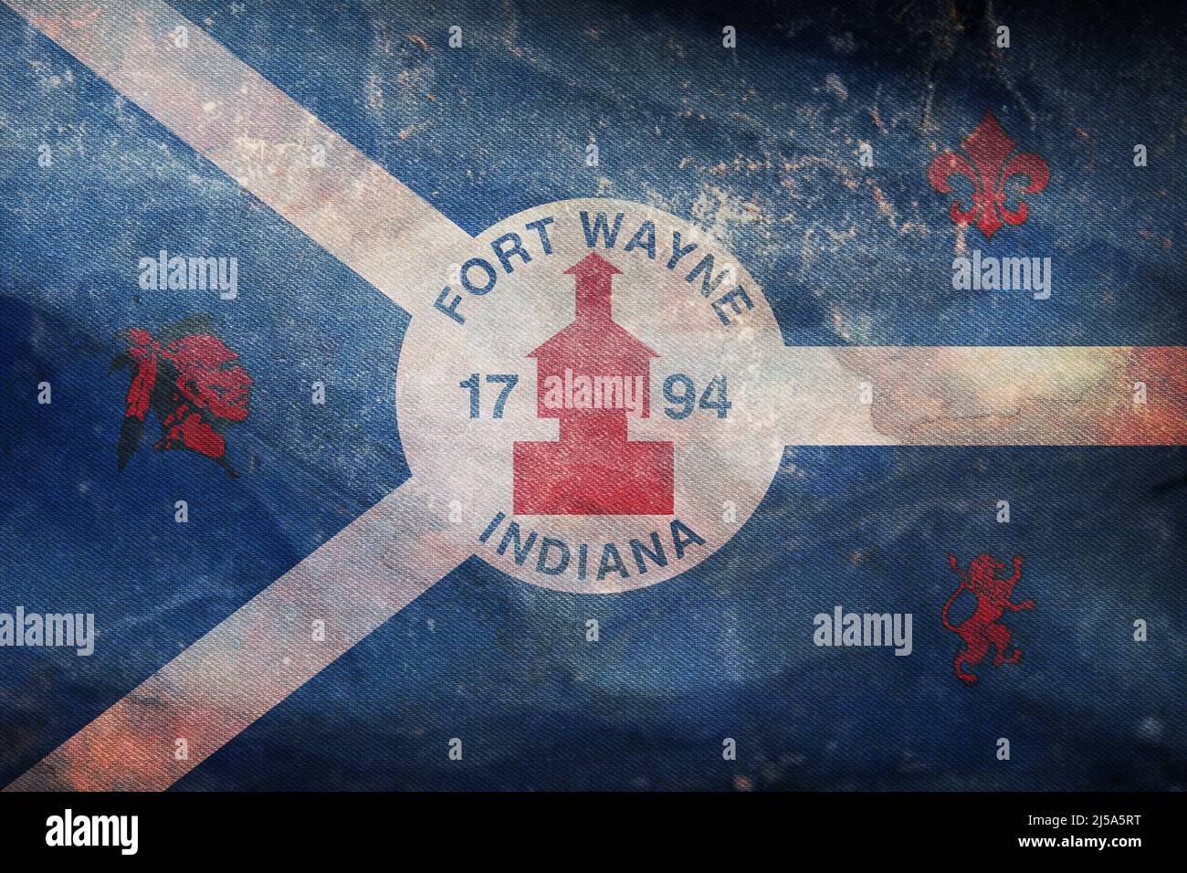 Map of wayne High Resolution Stock Photography and Images - Alamy