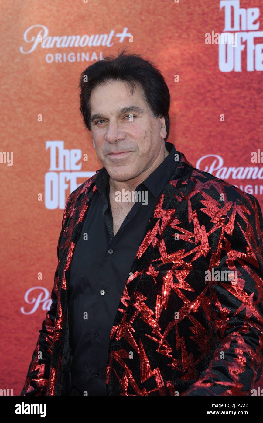 April 20, 2022, Los Angeles, California, USA: LOU FERRIGNO attends the ...