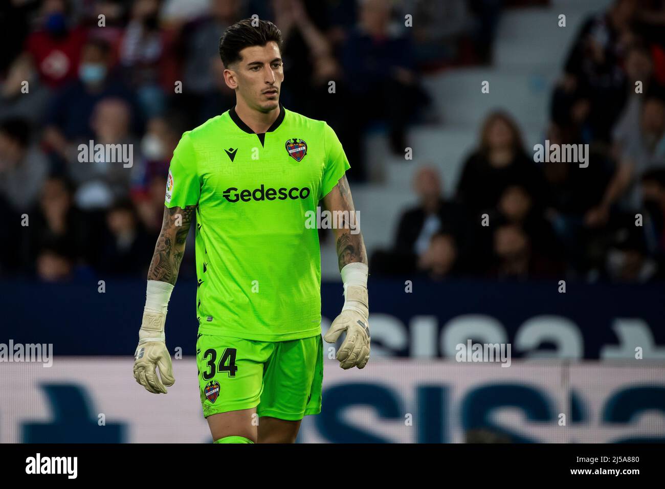 Levantes goalkeeper dani cardenas hi-res stock photography and images ...