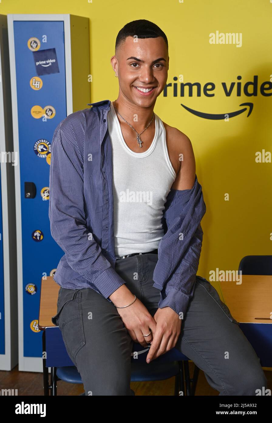 London, UK. April 21st, 2022. Theo attending the launch of Amazon ...