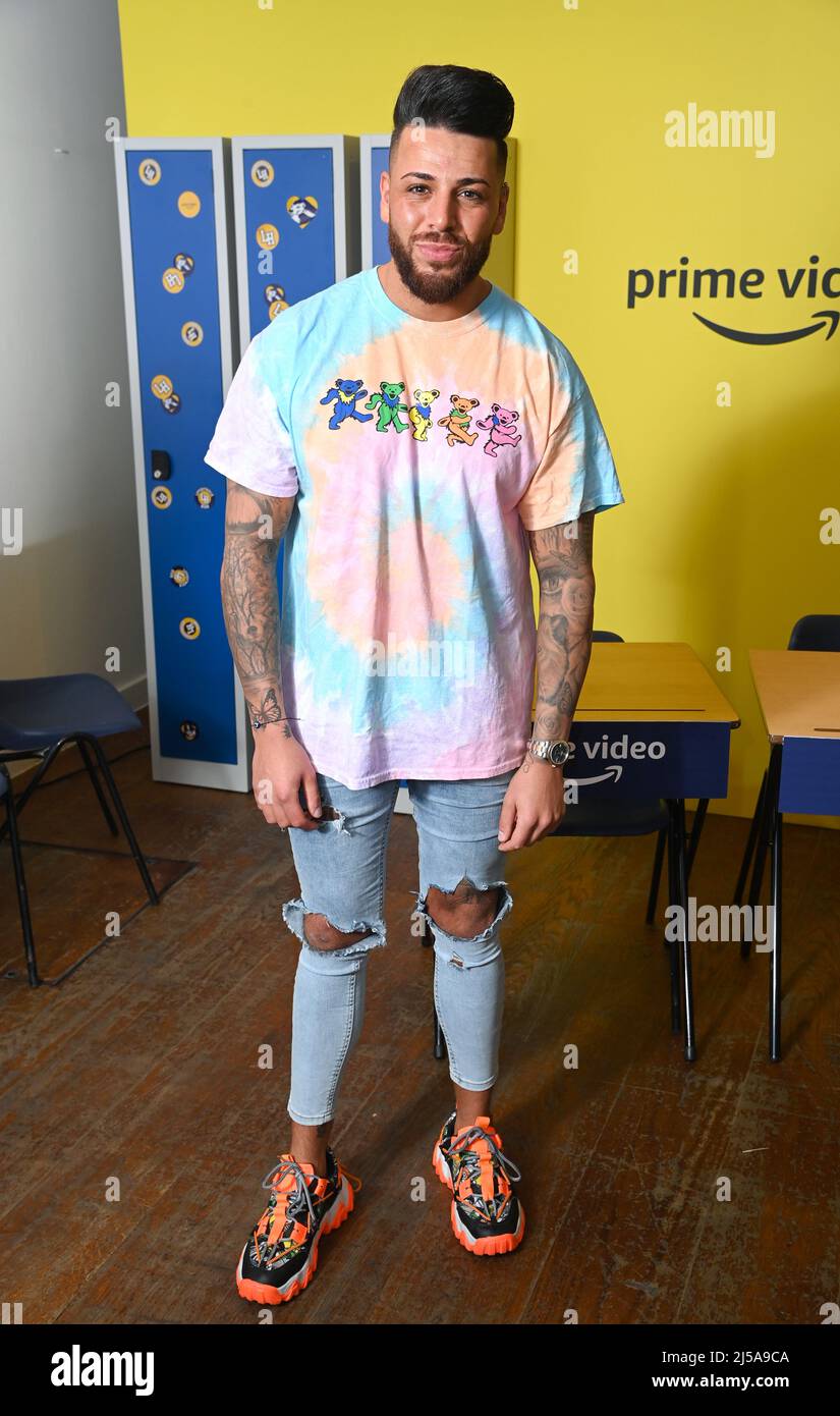 London, UK. April 21st, 2022. Huss attending the launch of Amazon ...