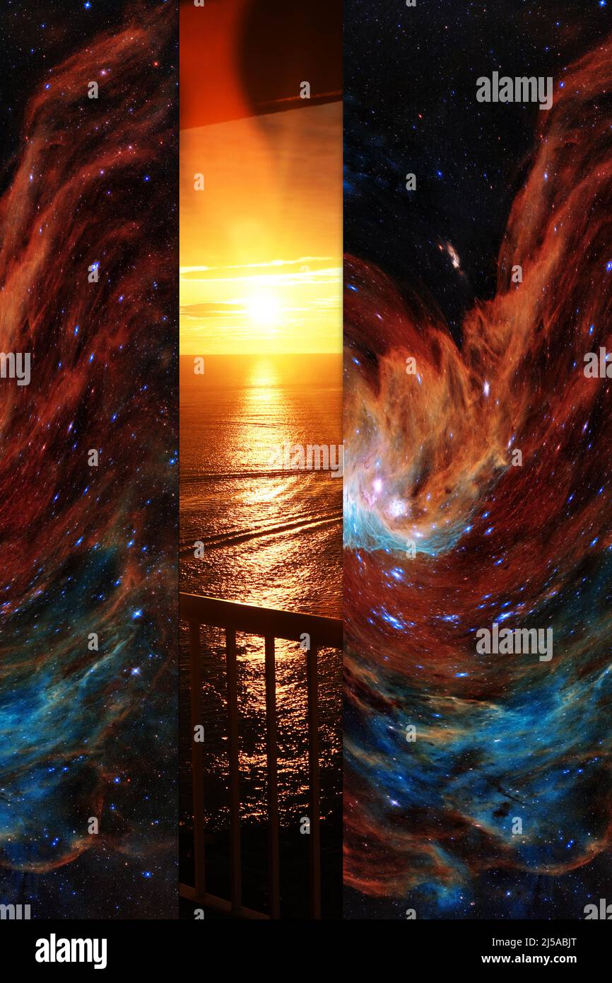 ESCAPE ROOM: Cosmic doorway to the beautiful sunrises of the world seen ...