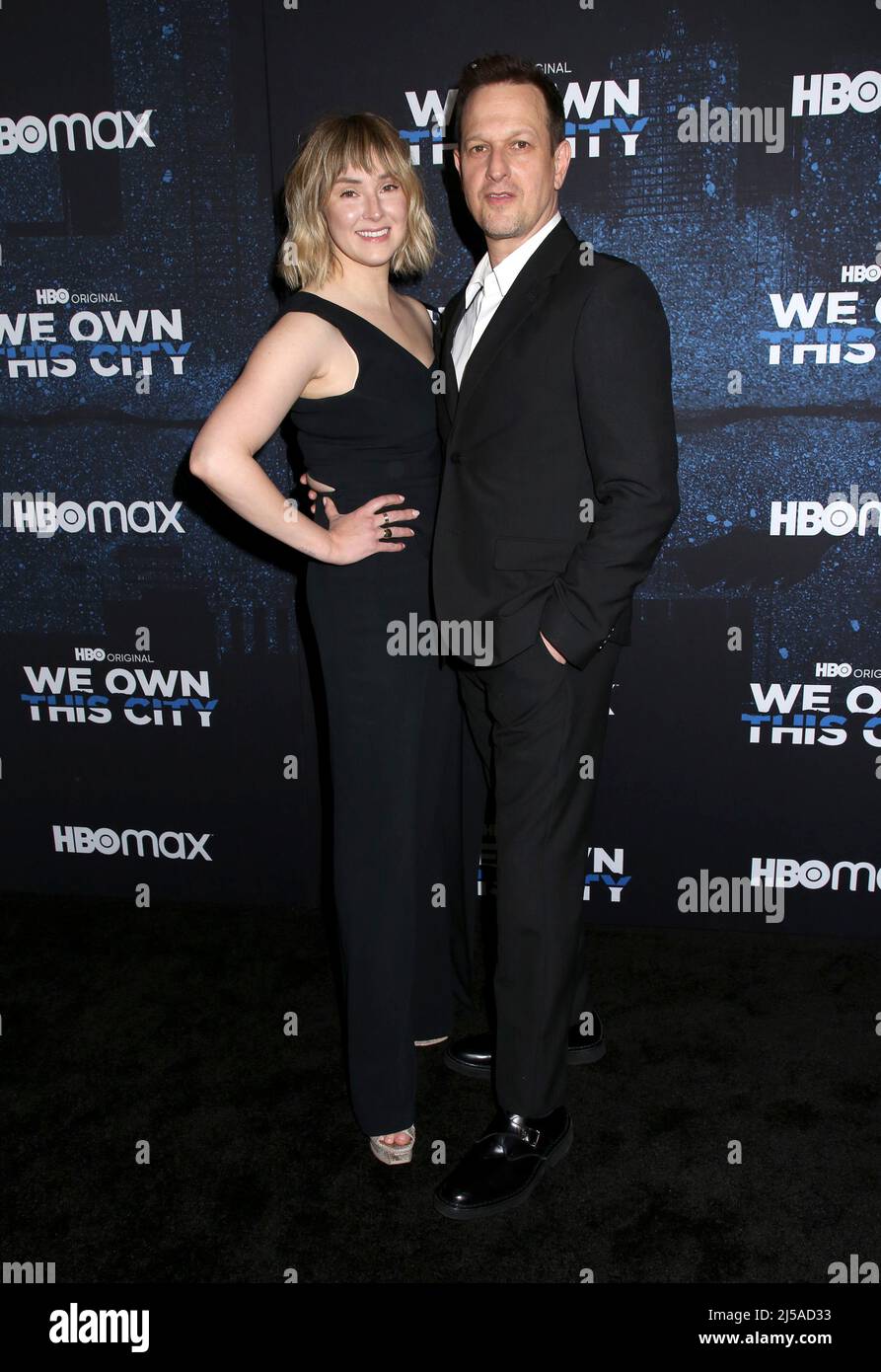 New York, USA. 21st Apr, 2022. Sophie Flack and Josh Charles attending ...