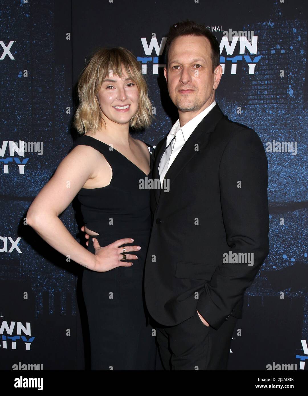 New York, USA. 21st Apr, 2022. Sophie Flack and Josh Charles attending ...