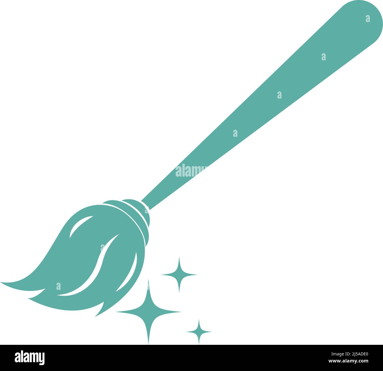 Broom icon logo design illustration template vector Stock Vector Image ...