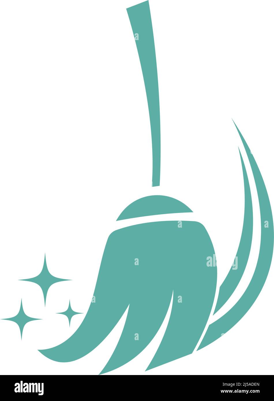 Broom icon logo design illustration template vector Stock Vector Image ...