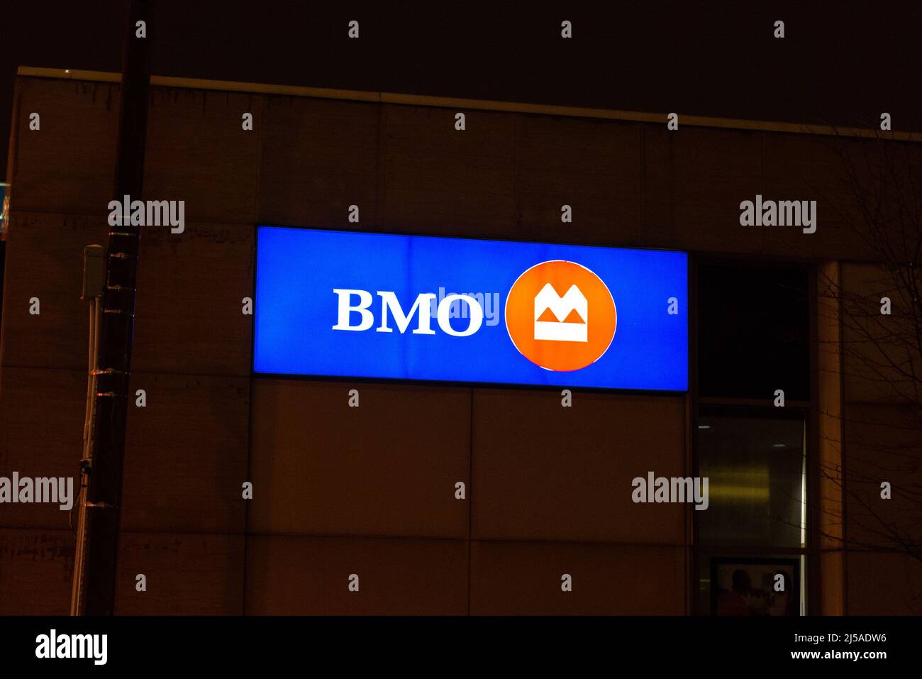 Toronto, ON, Canada – December 22, 2021: The logo and brand sign of ...