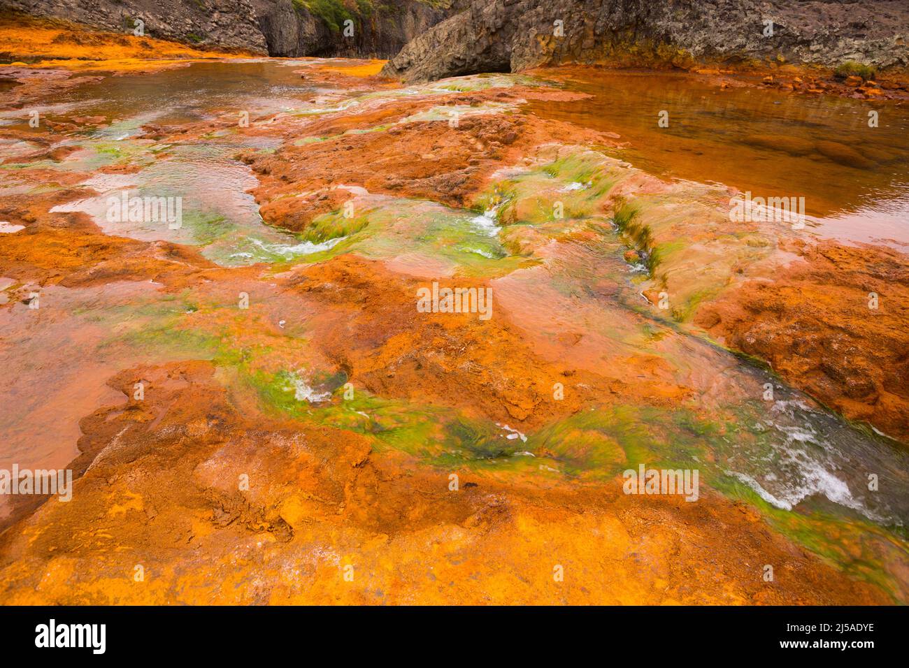 Salto del Agrio and Agrio river Stock Photo - Alamy