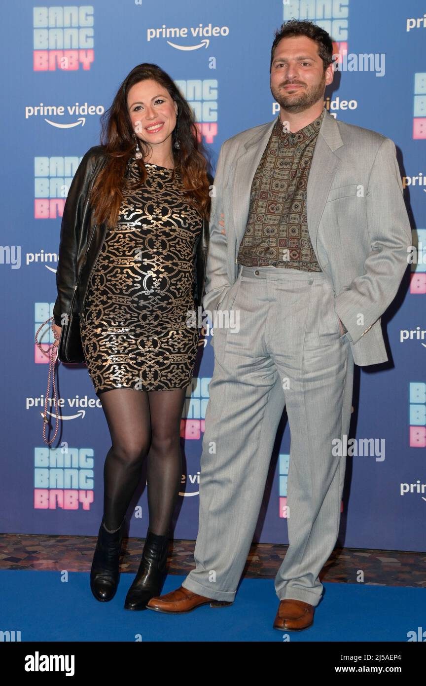 Nicola Nicchi and wife attend the blu carpet of the premiere of Prime ...