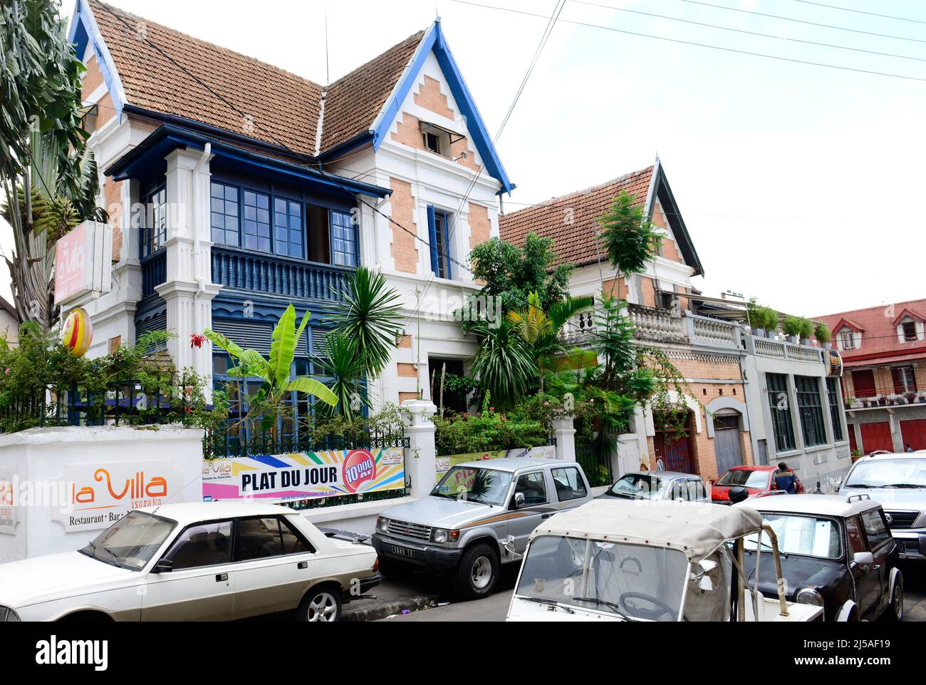 Beautiful houses in Antananarivo, Madagascar Stock Photo - Alamy