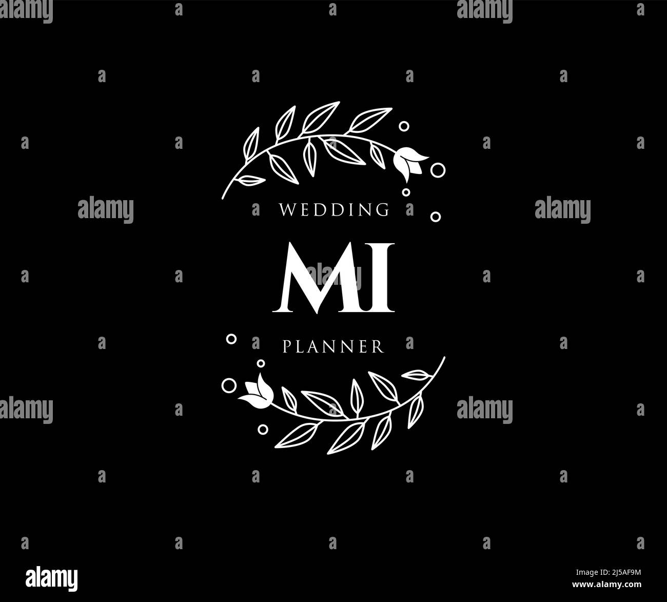 Mi logotype Stock Vector Images - Alamy