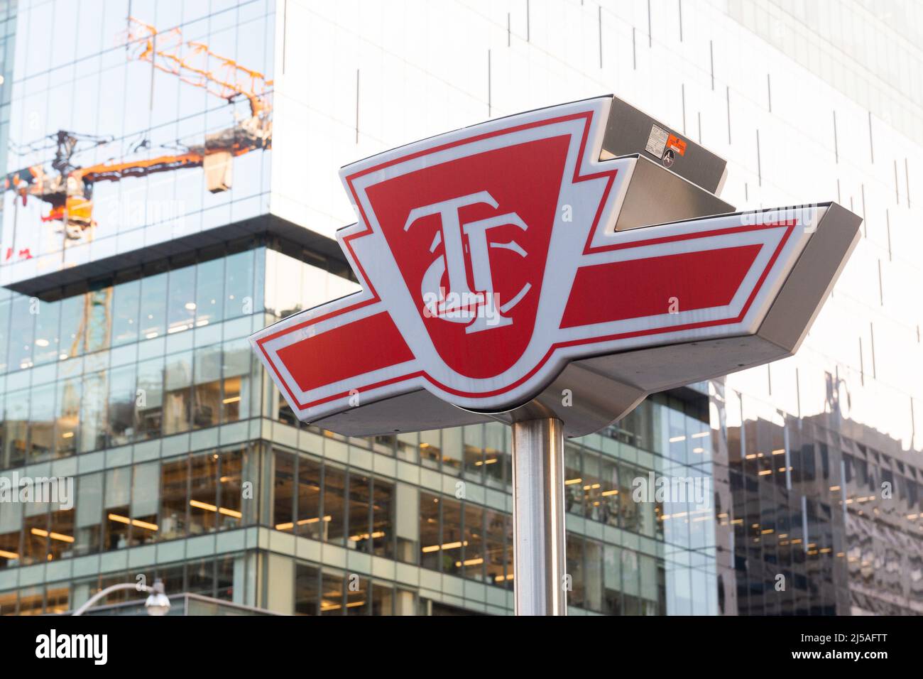 Ttc toronto transit commission sign hi-res stock photography and images ...