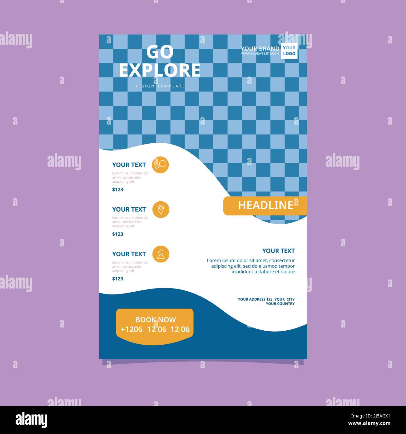 Wave poster hi-res stock photography and images - Alamy