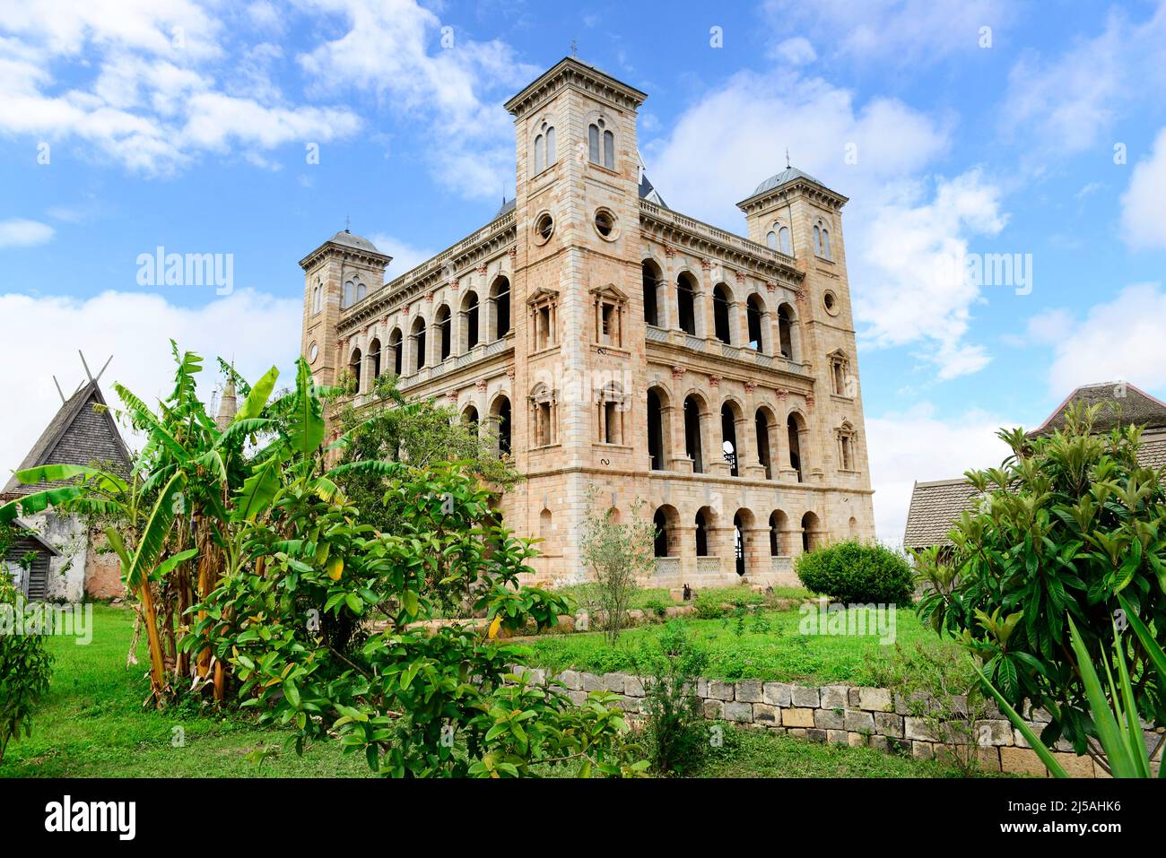 The Rova- The Royal Palace complex at the top of Antananarivo's tallest ...