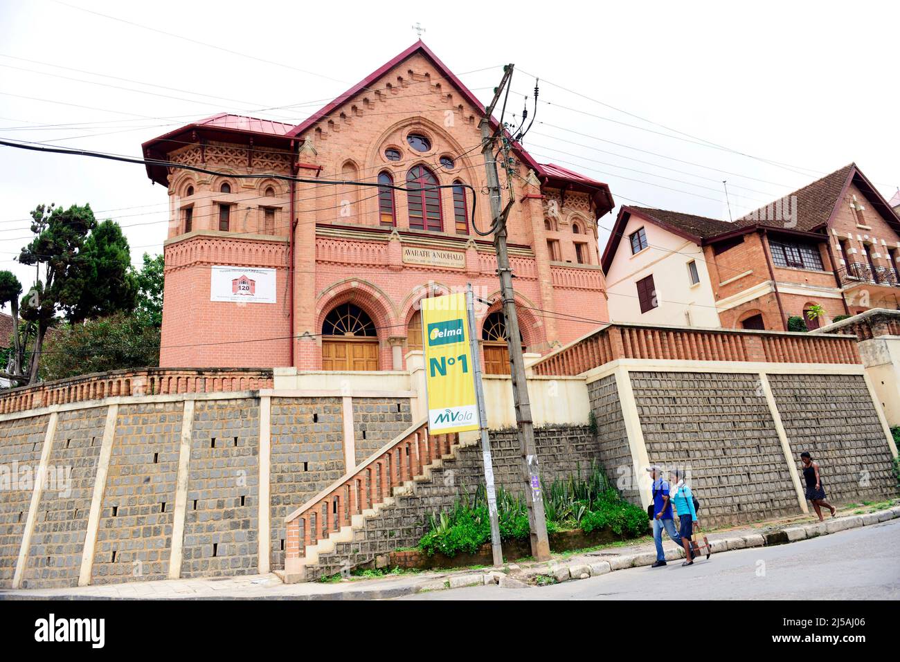 Beautiful old colonial buildings in Antananrivo, Madagascar Stock Photo ...