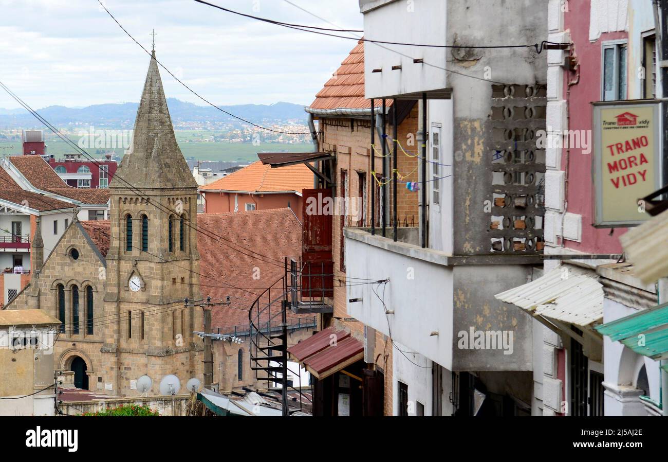 FJKM Ambatonakanga church in Antananarivo, Madagascar Stock Photo - Alamy