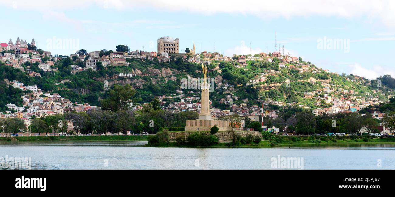Lake Anosy in Antananarivo, Madagascar Stock Photo - Alamy