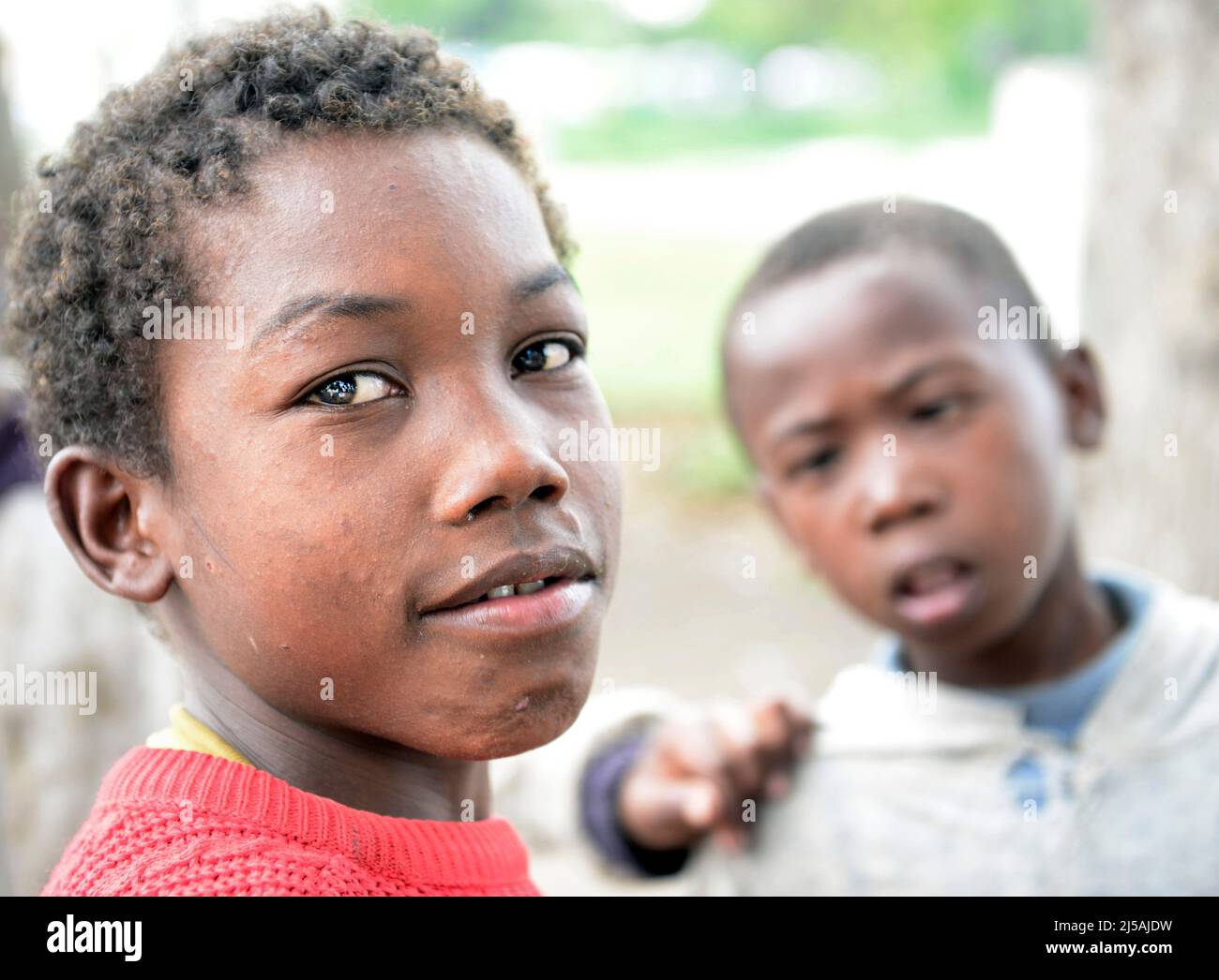 A cheerful Malagasy boy in Antananarivo, Madagascar Stock Photo - Alamy