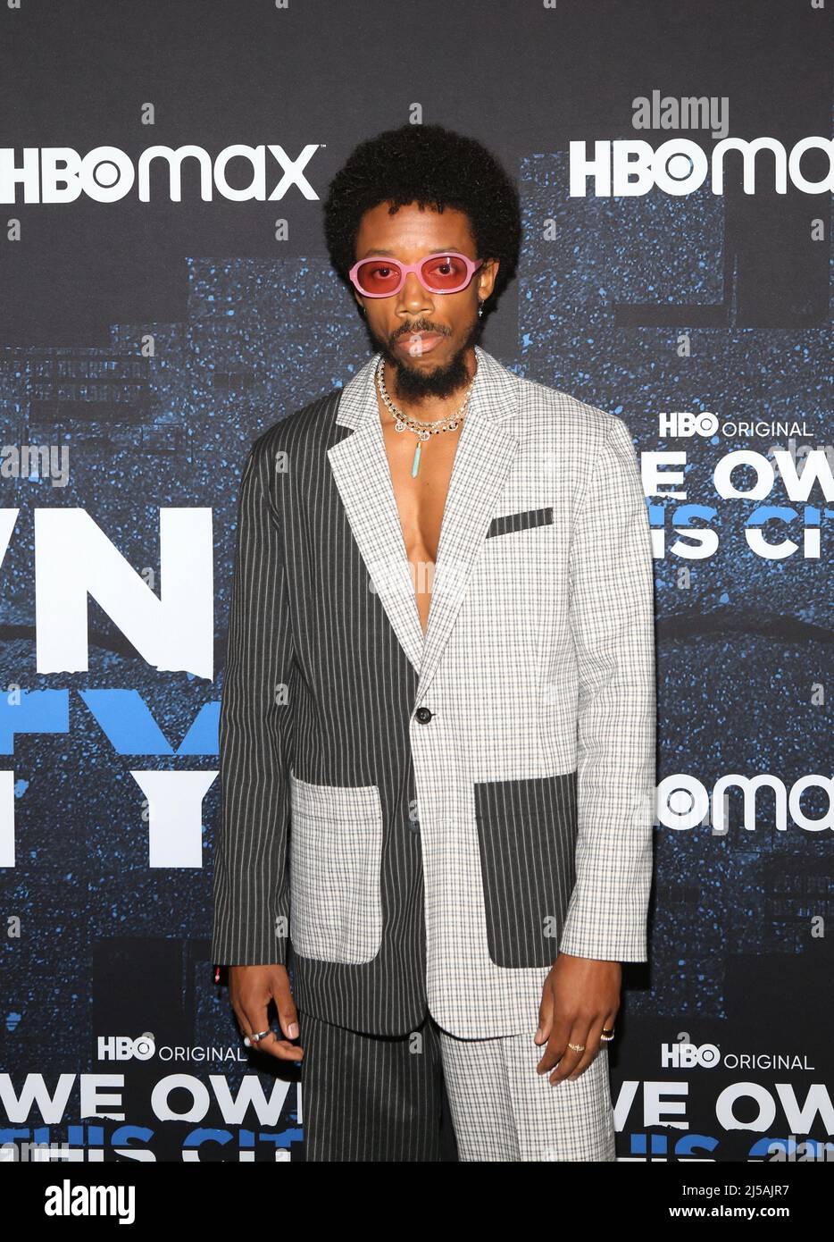 Darrell Britt-Gibson attends HBO’s Limited Series WE OWN THIS CITY ...