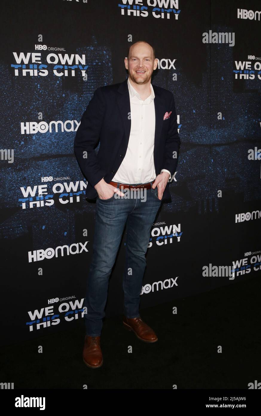 Lucas Van Engen attends HBO’s Limited Series WE OWN THIS CITY premiere ...