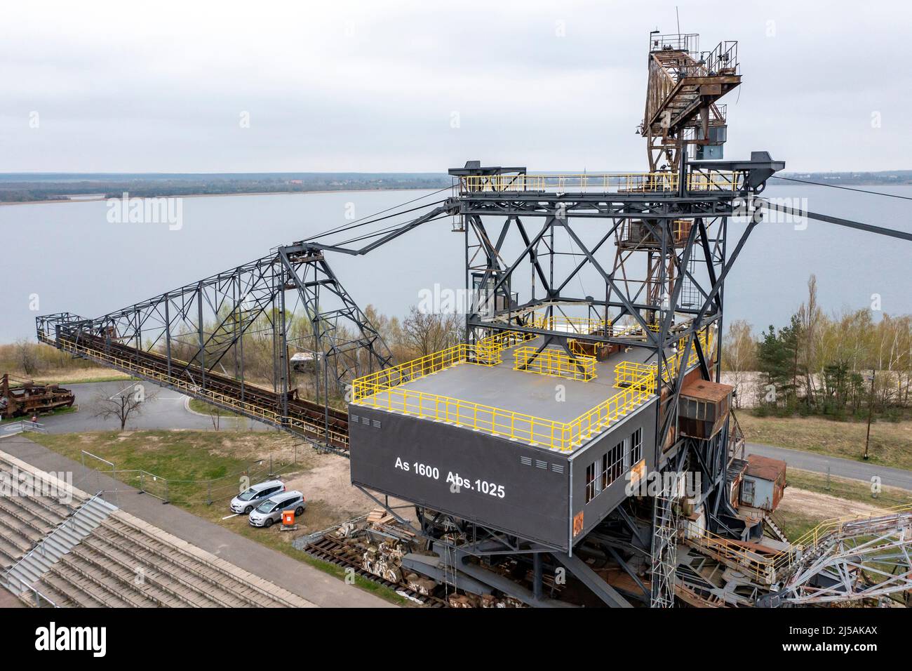 Ferropolis, Germany. 21st Apr, 2022. 21 April 2022, Saxony-Anhalt ...