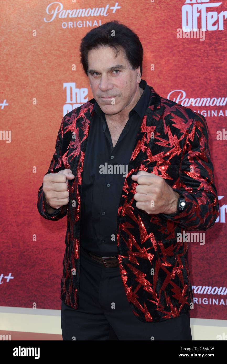 April 20, 2022, Los Angeles, California, USA: LOU FERRIGNO attends the ...