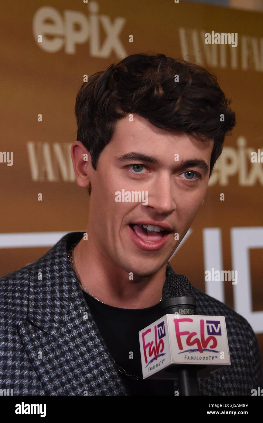 Los Angeles, California, USA 21st April 2022 Actor Tom Blyth attends ...
