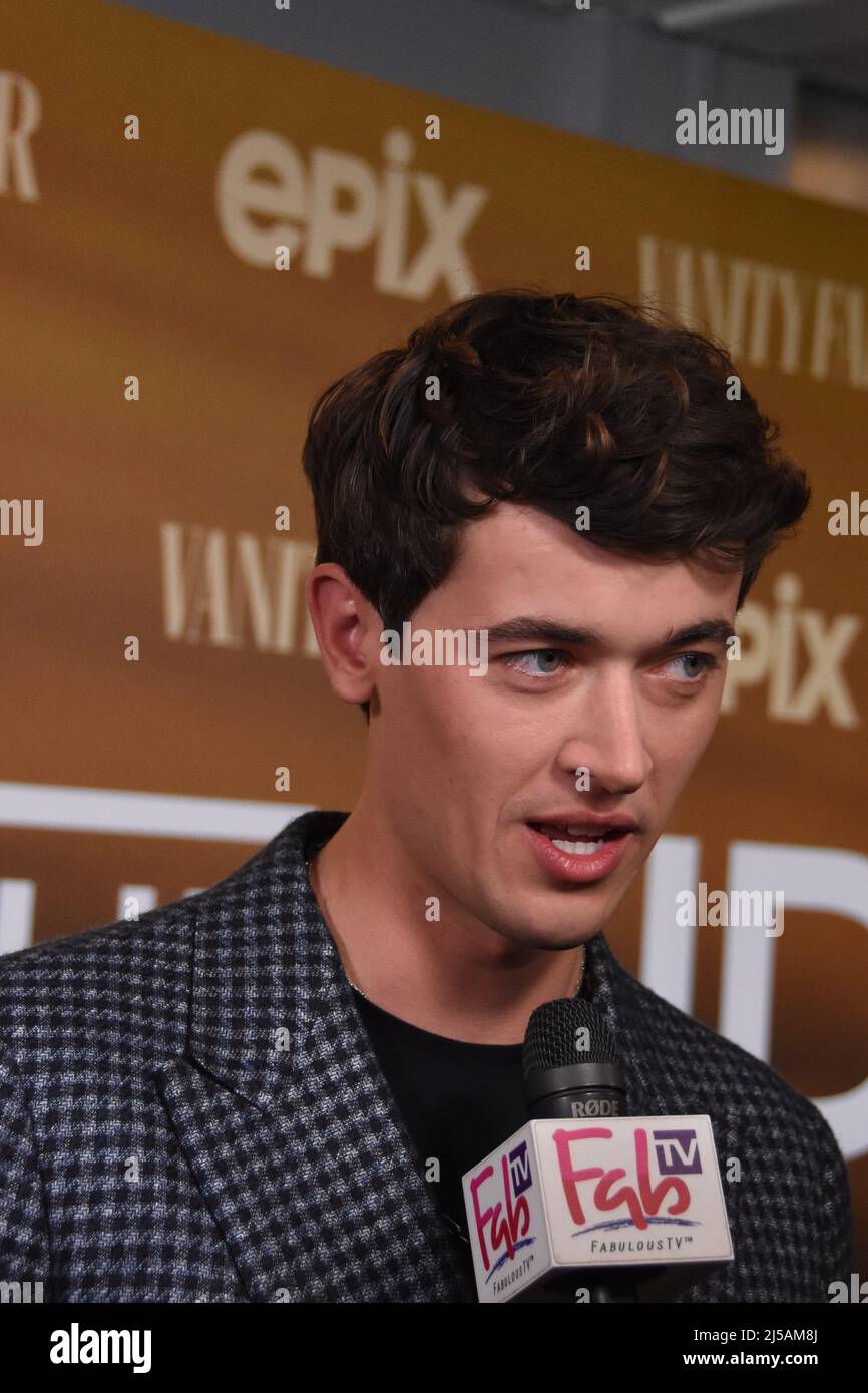 Los Angeles, California, USA 21st April 2022 Actor Tom Blyth attends Epix Presents The Los ...