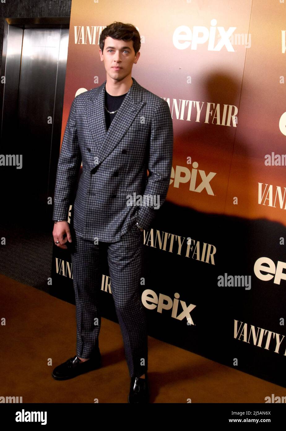 Los Angeles, California, USA 21st April 2022 Actor Tom Blyth attends Epix Presents The Los ...