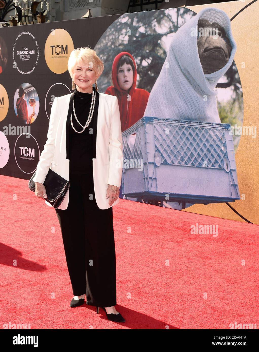 Dee Wallace walking on the red carpet at the 2022 TCM Classic Film ...