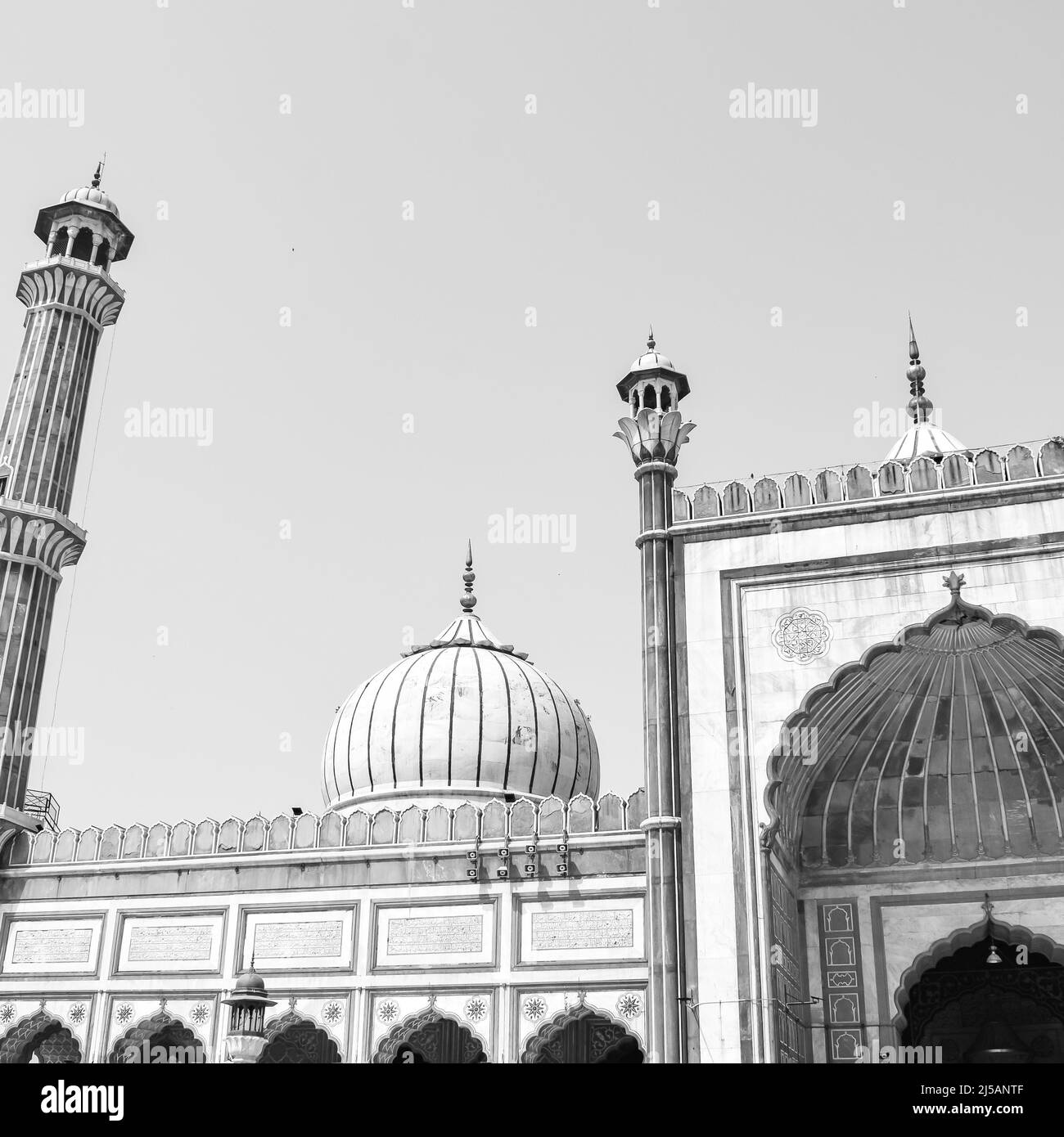 The spectacular architecture of the Great Friday Mosque (Jama Masjid ...