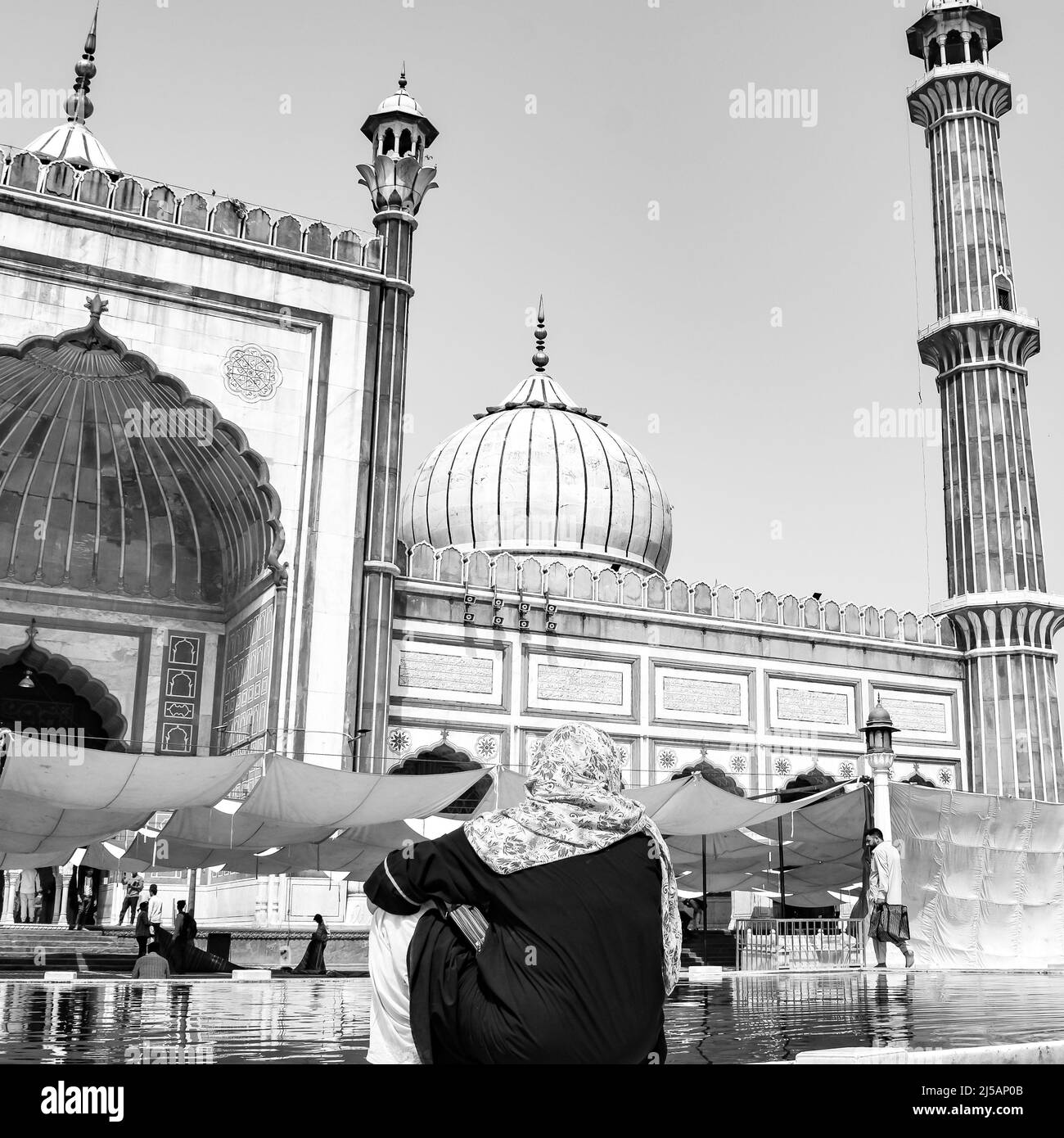 The spectacular architecture of the Great Friday Mosque (Jama Masjid ...