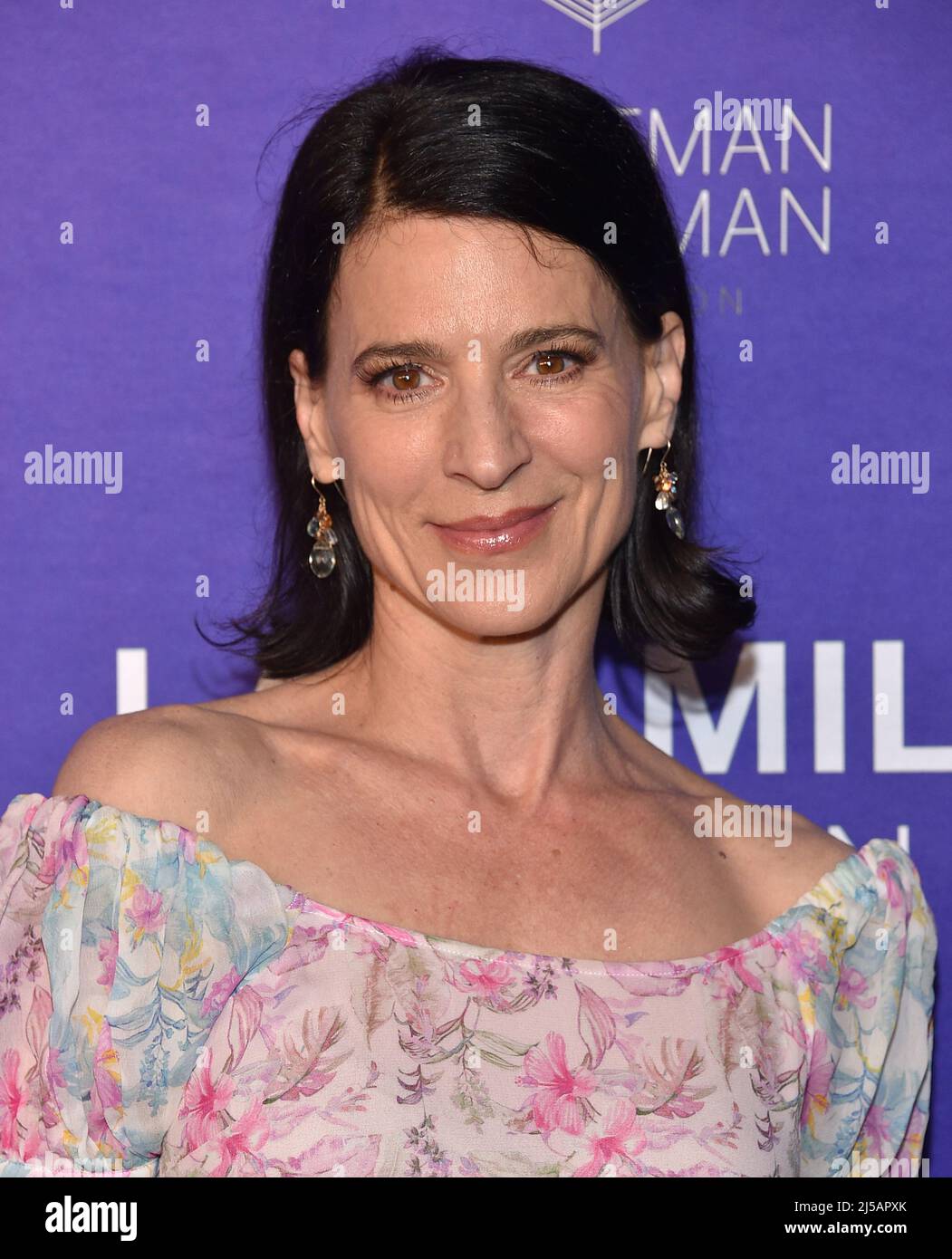 Los Angeles, USA. 21st Apr, 2022. Perrey Reeves arriving to the LA ...