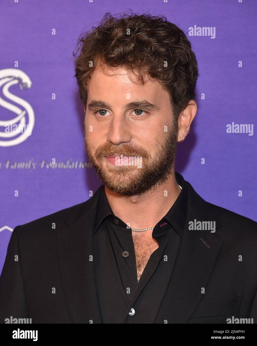 Los Angeles, USA. 21st Apr, 2022. Ben Platt arriving to the LA Family ...