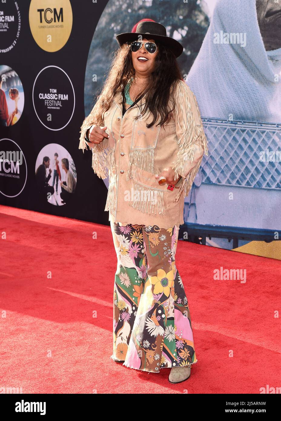 Pam Grier walking on the red carpet at the 2022 TCM Classic Film ...
